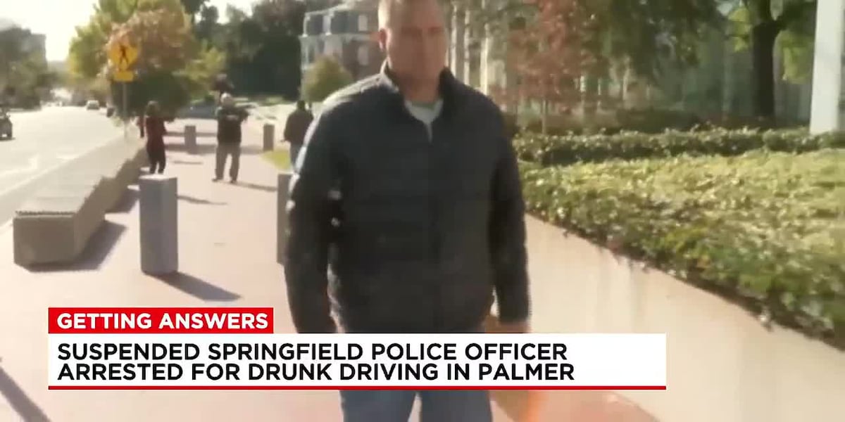 Springfield police officer placed on leave following OUI arrest Springfield police officer placed on leave following OUI arrest