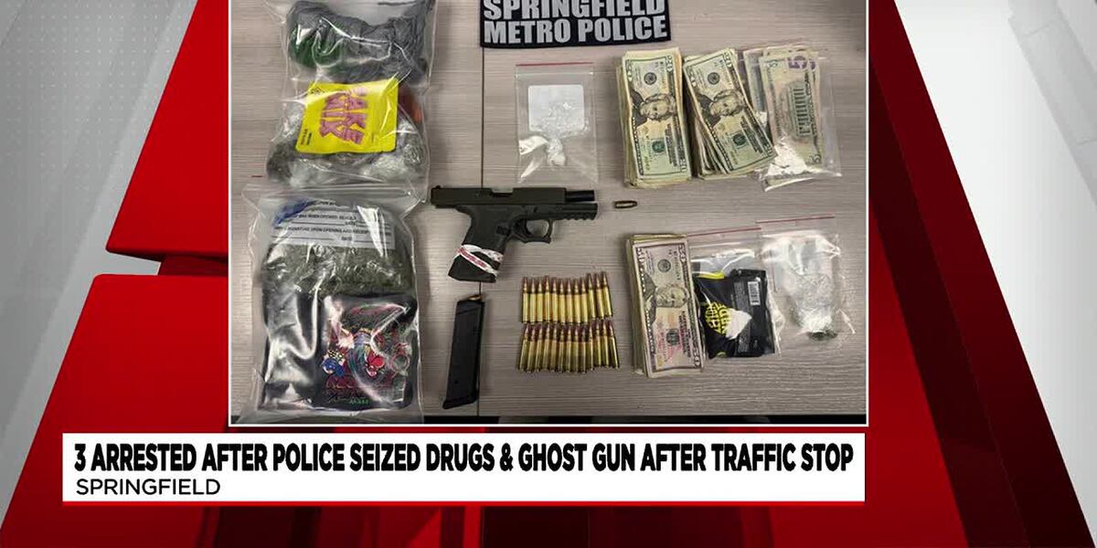 3 suspects arrested following Springfield traffic stop 3 suspects arrested following Springfield traffic stop
