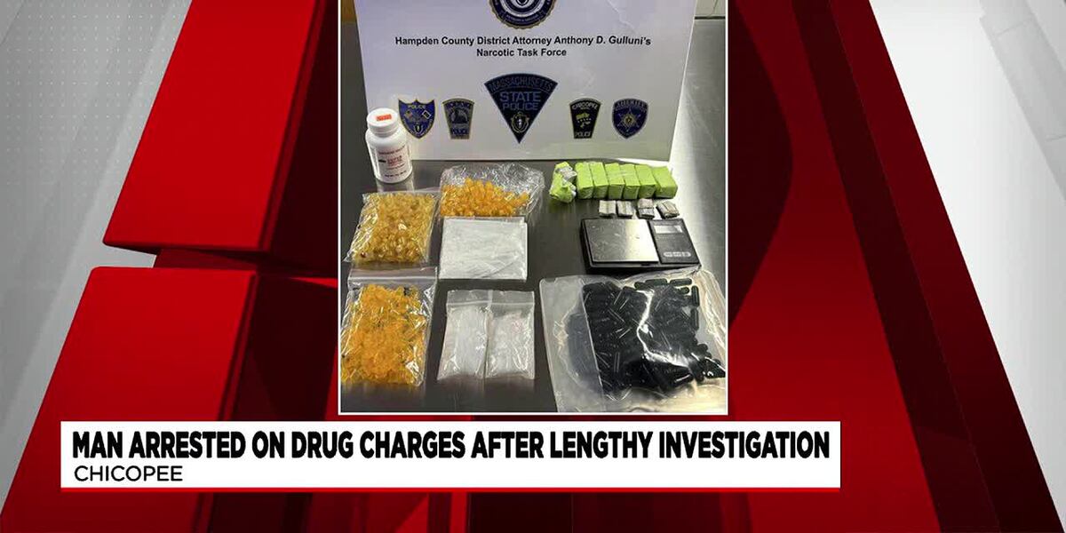 Chicopee man arrested on drug charges Chicopee man arrested on drug charges