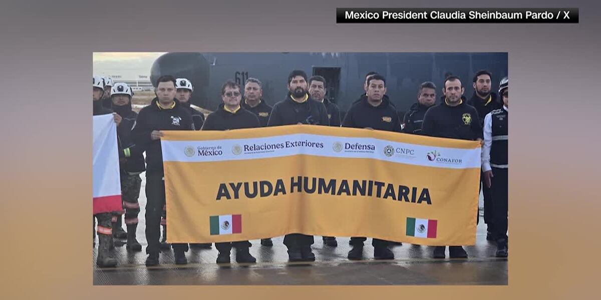 Mexico sends firefighters to help fight Los Angeles wildfires Mexico sends firefighters to help fight Los Angeles wildfires